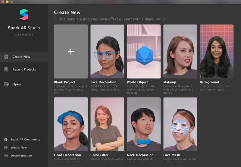 Spark AR Studioとは？活用事例とInstagram ARフィルター作成のための使い方 | ARマーケティングラボ